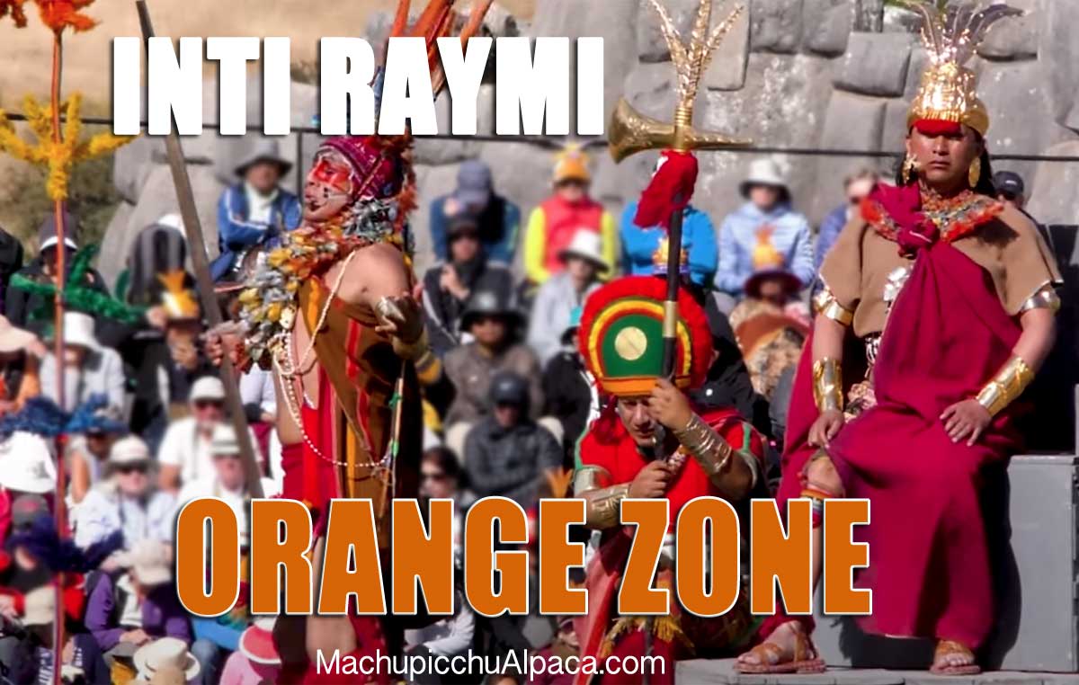 Inti Raymi Orange Area in 2025 - Machu Picchu Alpaca